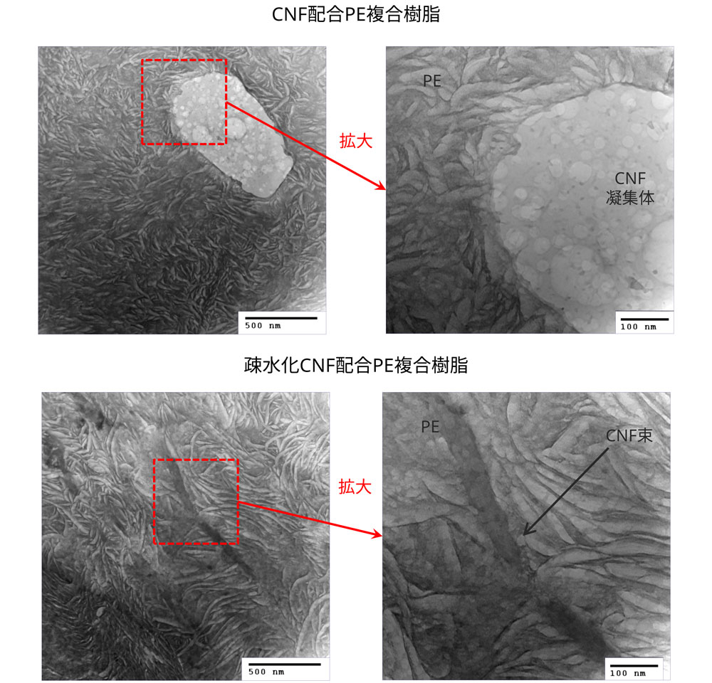 NIR、TEM観察とAFM-IRによるセルロースナノファイバー (CNF) 複合材の分散構造解析 | 株式会社日産アーク